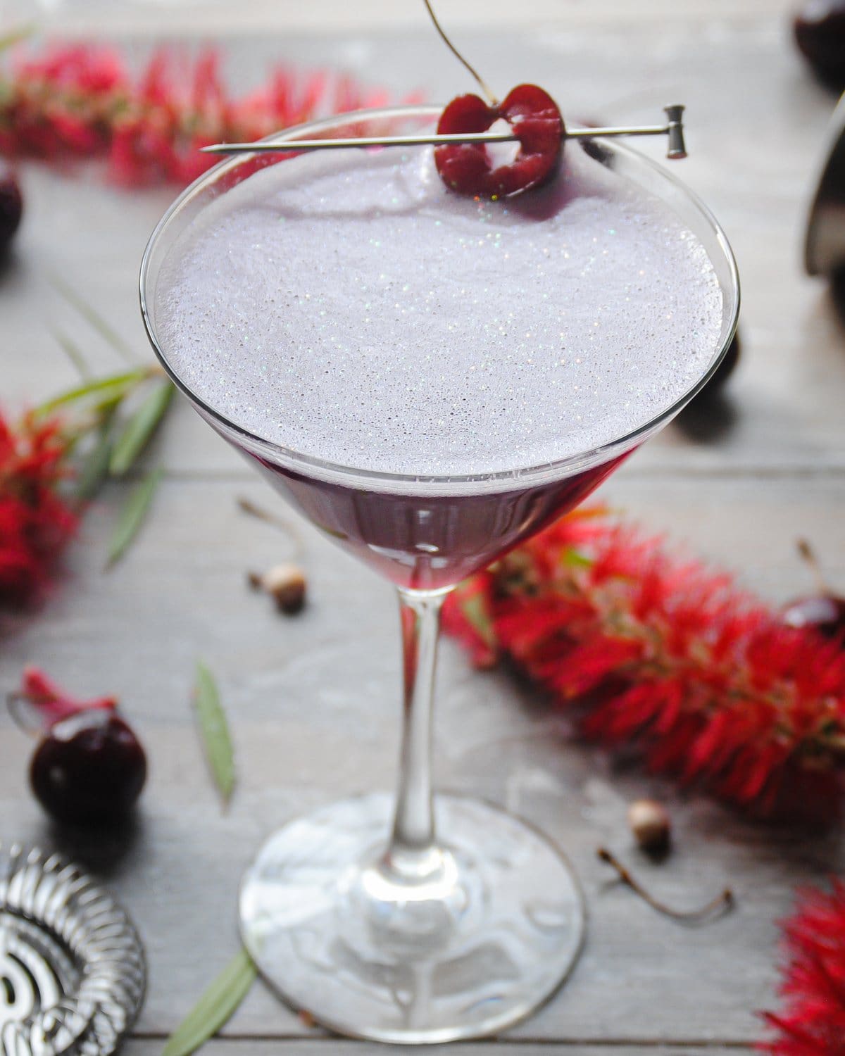 Sweet Cherry Martini: Queen of Hearts — Marley's Menu