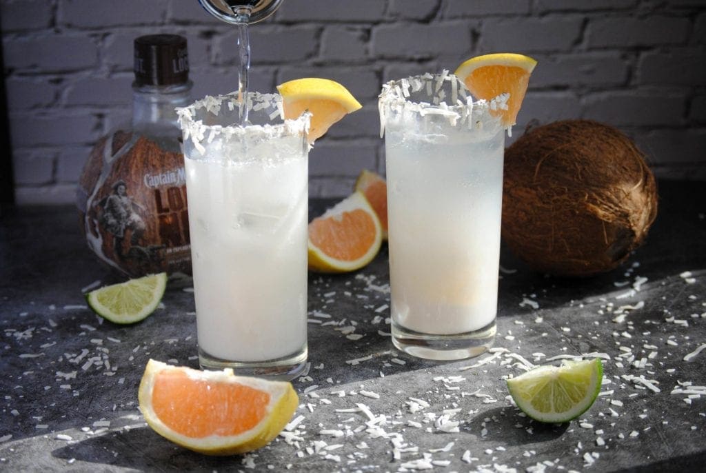 5-Ingredient Coconut Daiquiri with Grapefruit Juice — Marley's Menu