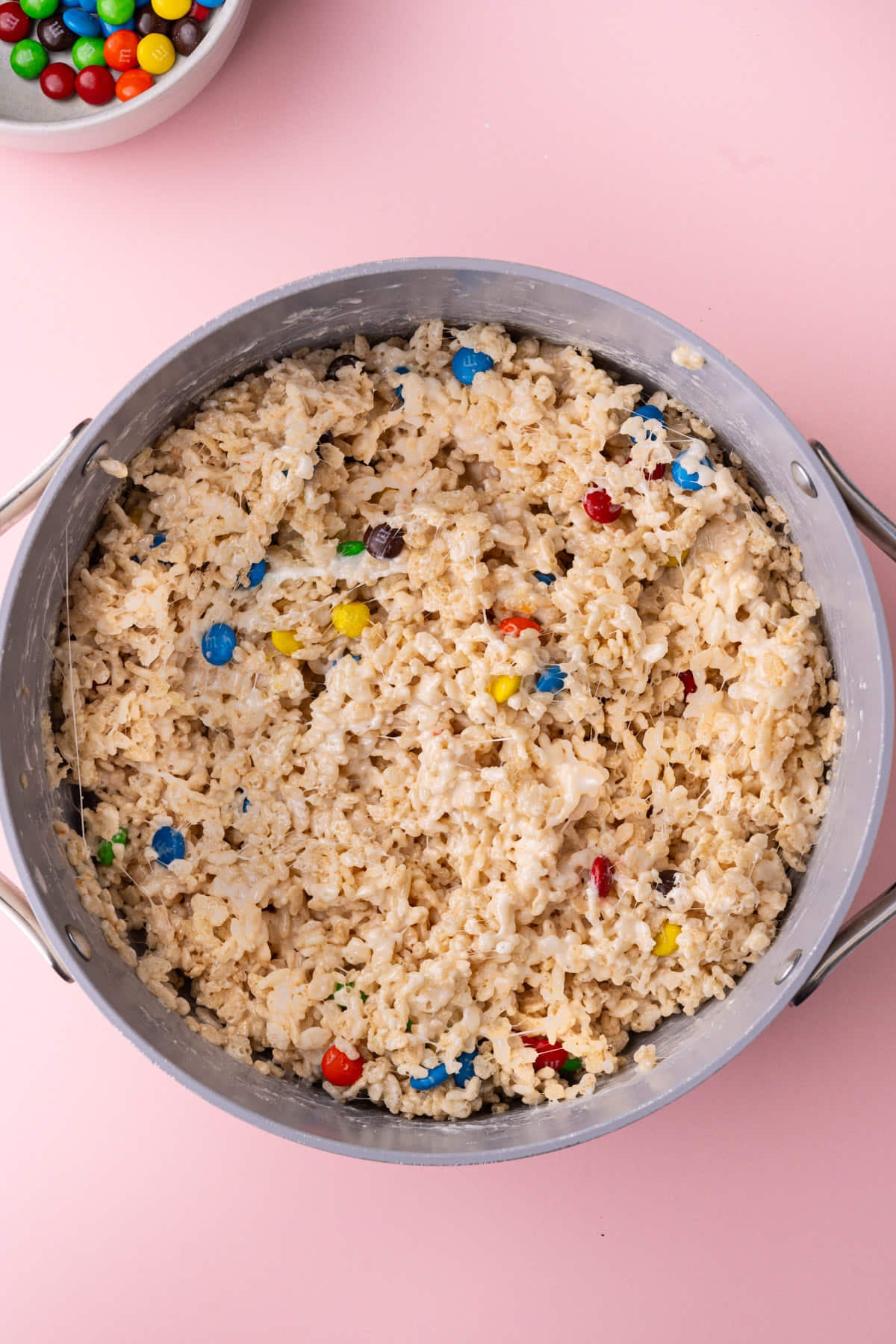 4-Ingredient M&M Rice Krispies Treats — Marley's Menu