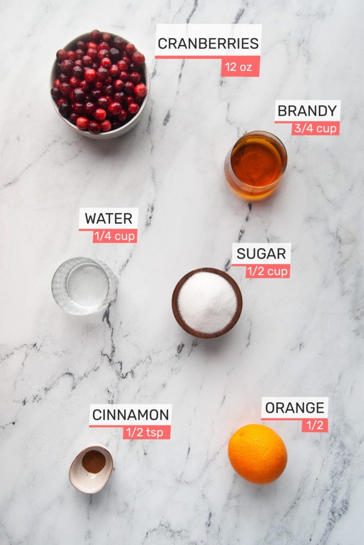 Easy Brandy Cranberry Sauce — Marley's Menu