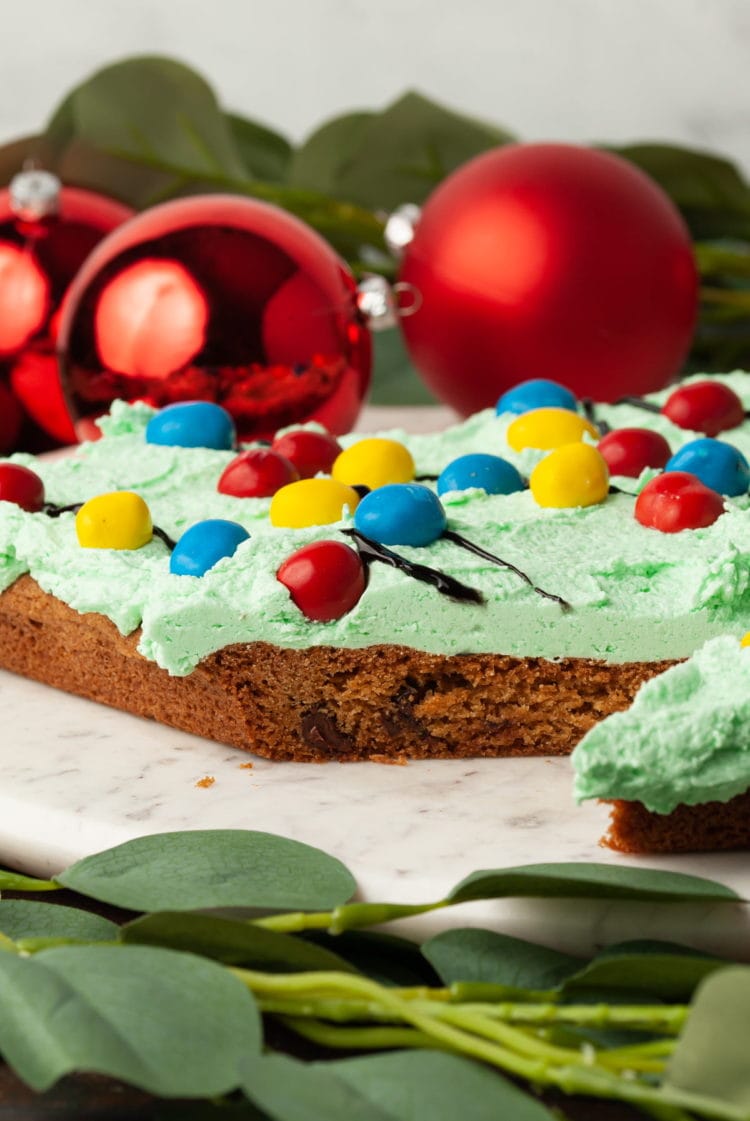Cute Christmas Cookie Cake — Marley's Menu