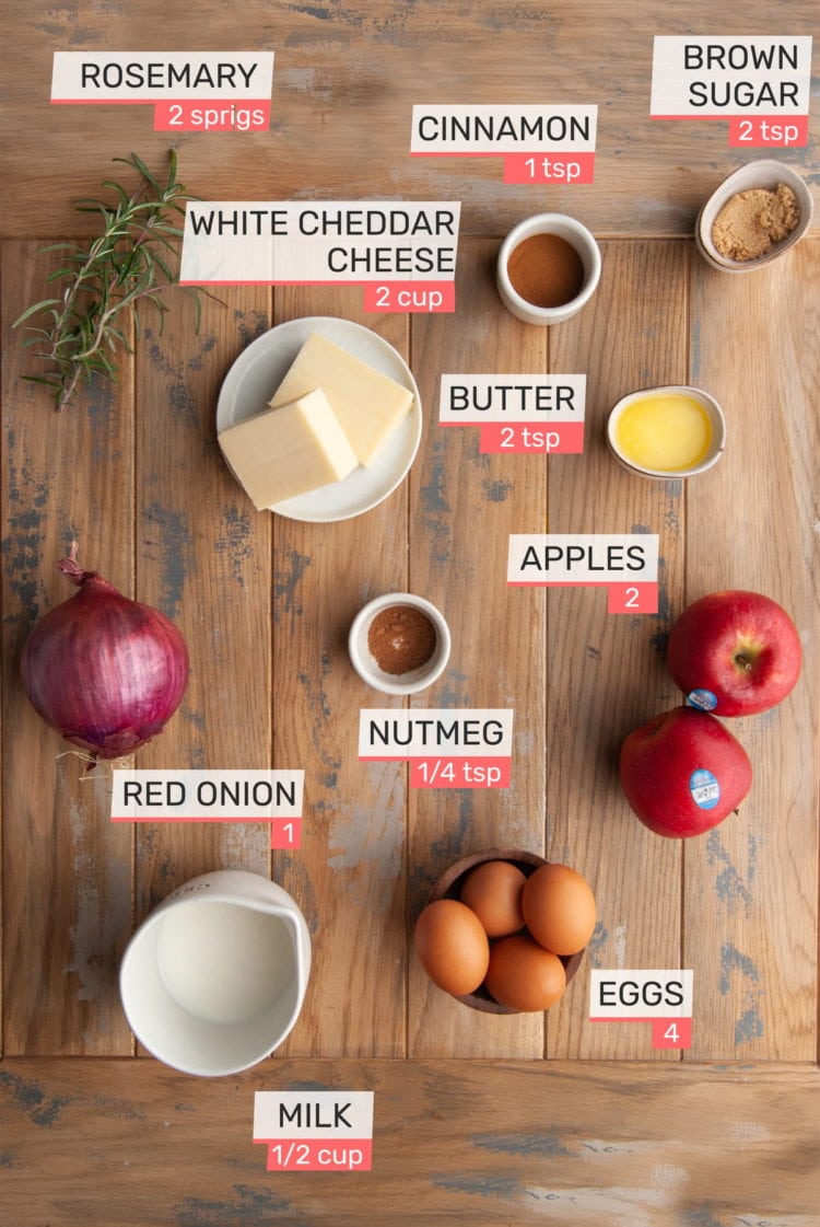 Showstopping Apple and Cheddar Quiche — Marley's Menu