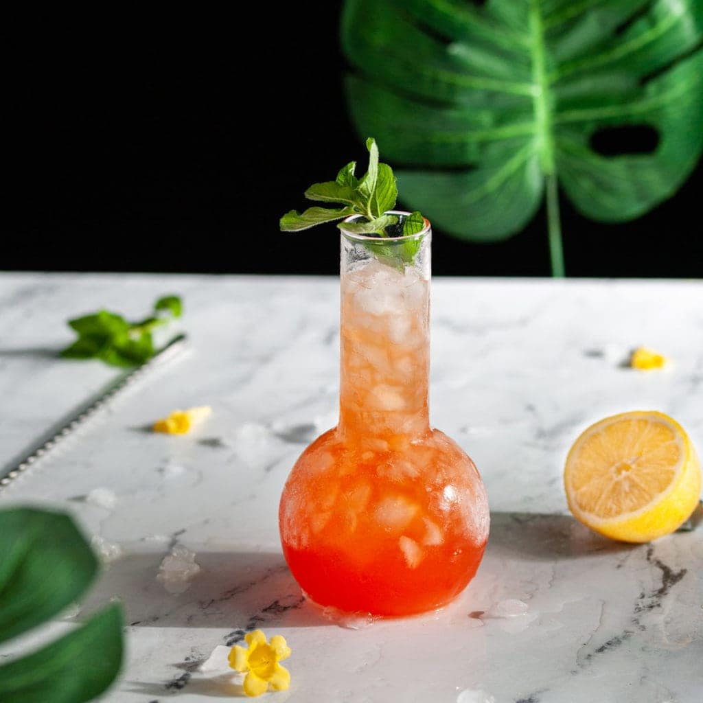 Aperol Gin Cocktail with Ginger Beer — Marley's Menu