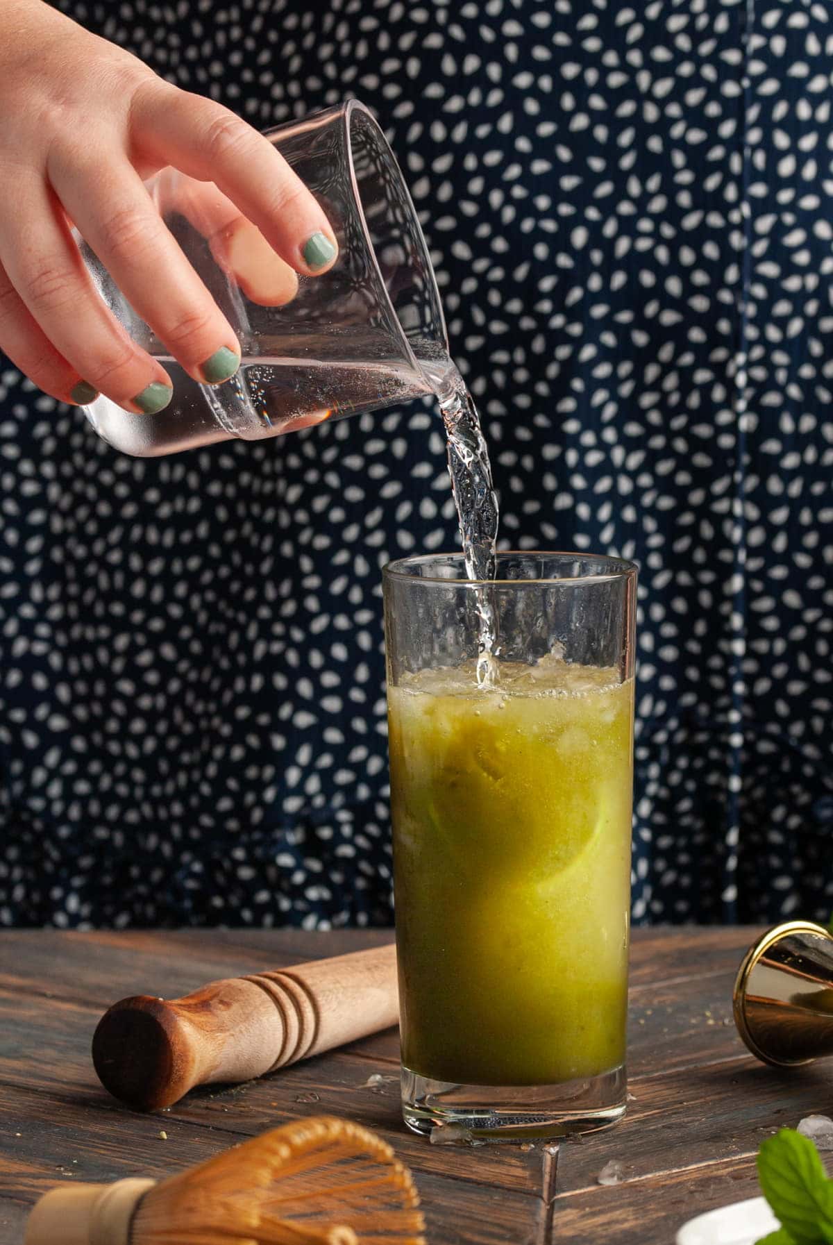 Refreshing Matcha Mojito with Rum — Marley's Menu