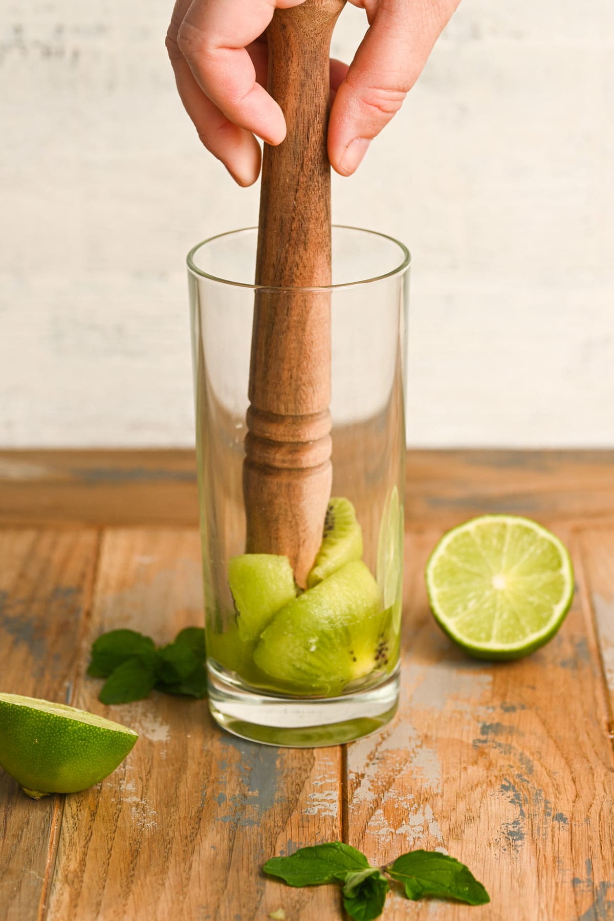 Refreshing Muddled Kiwi Mojito — Marley's Menu