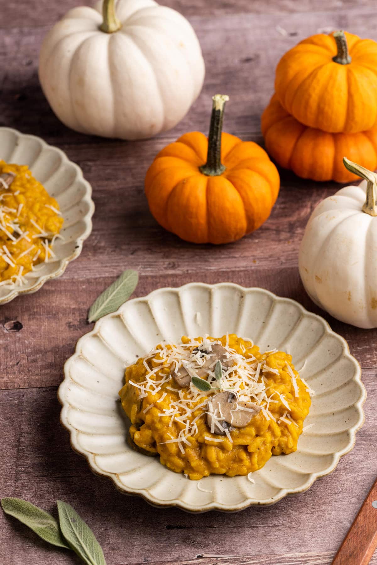 Creamy Pumpkin and Mushroom Risotto — Marley's Menu