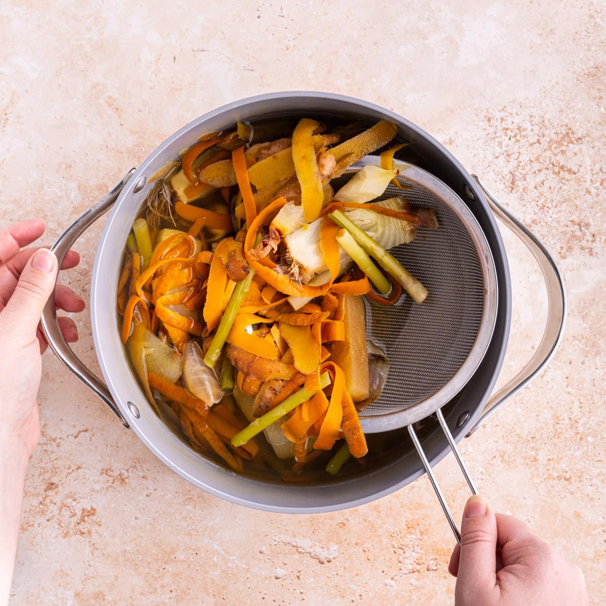 How to Make Vegetable Broth from Veggie Scraps — Marley's Menu