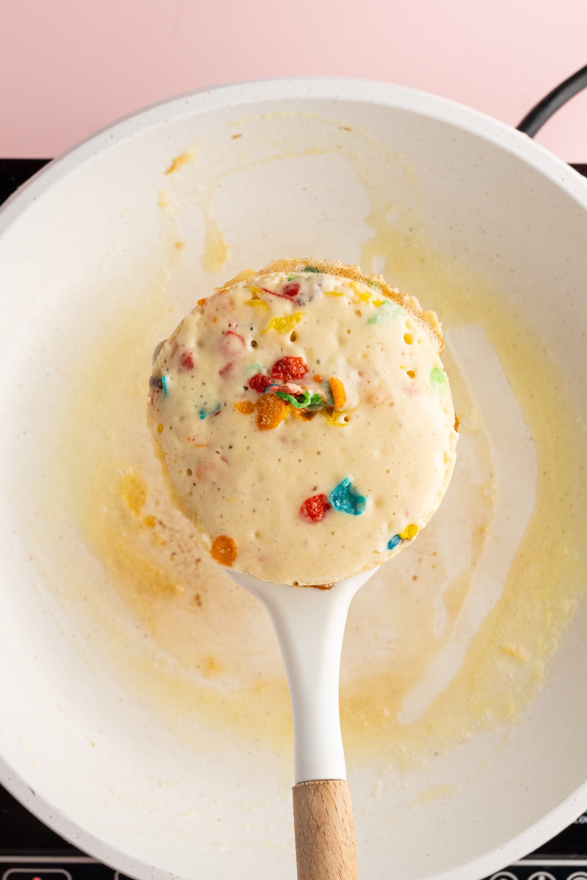 Fruity Pebbles Pancakes with Cereal Milk Whip — Marley's Menu