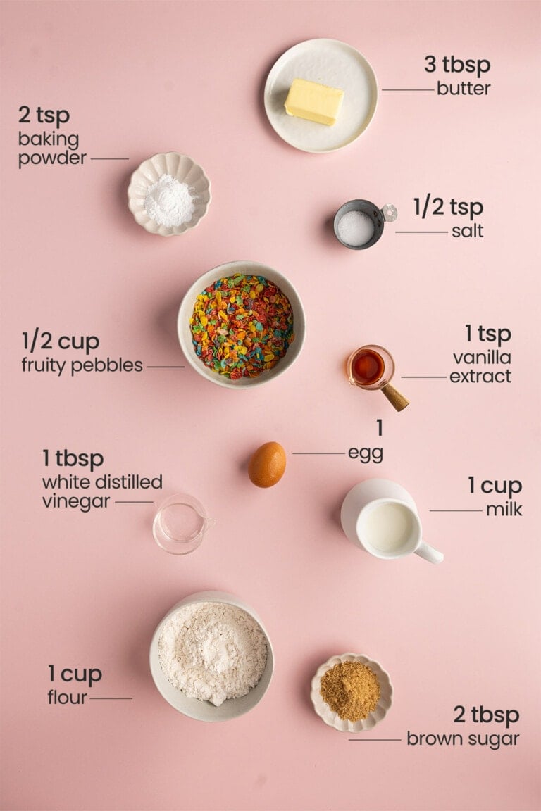 Fruity Pebbles Pancakes with Cereal Milk Whip — Marley's Menu