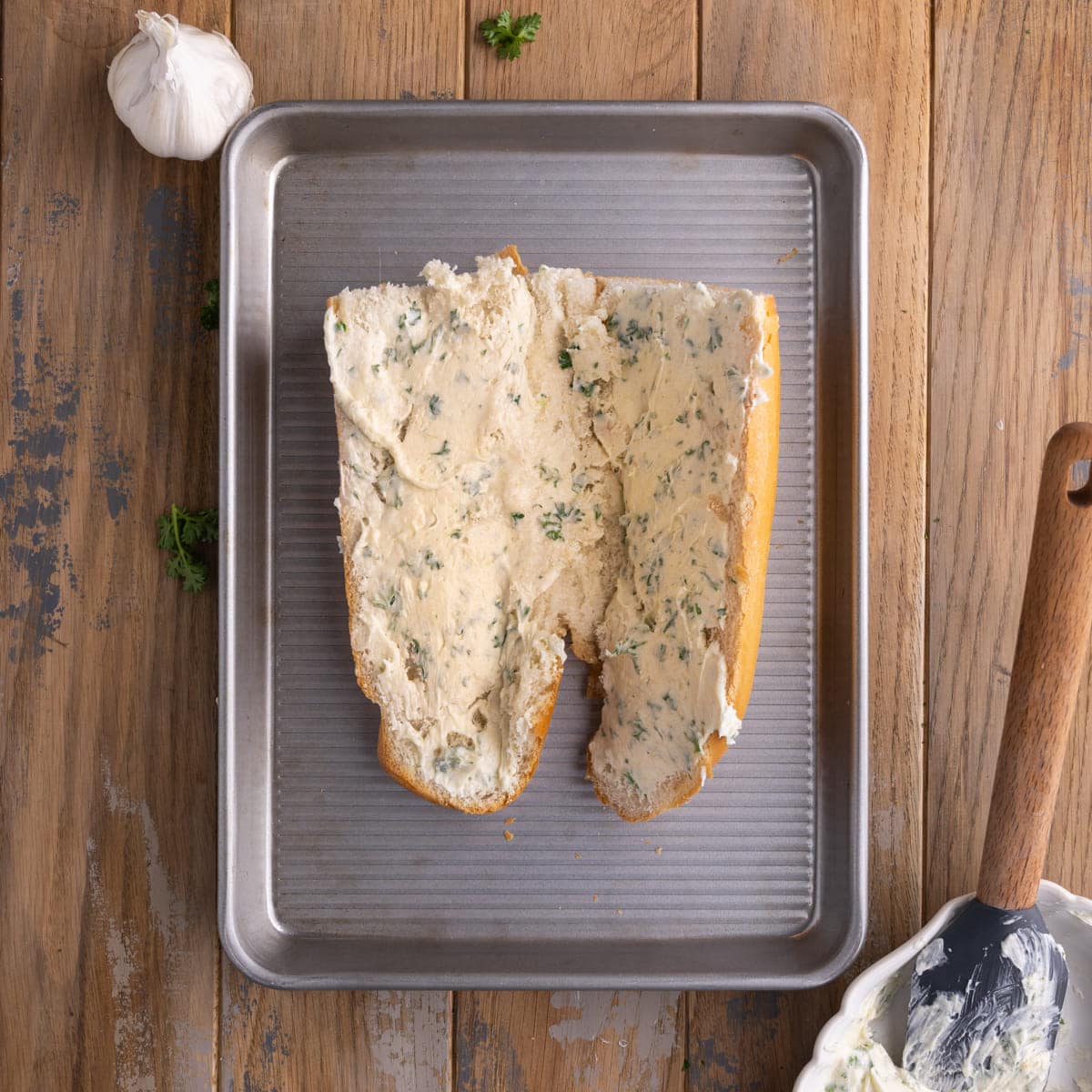 4-Ingredient Garlic Bread Spread — Marley's Menu