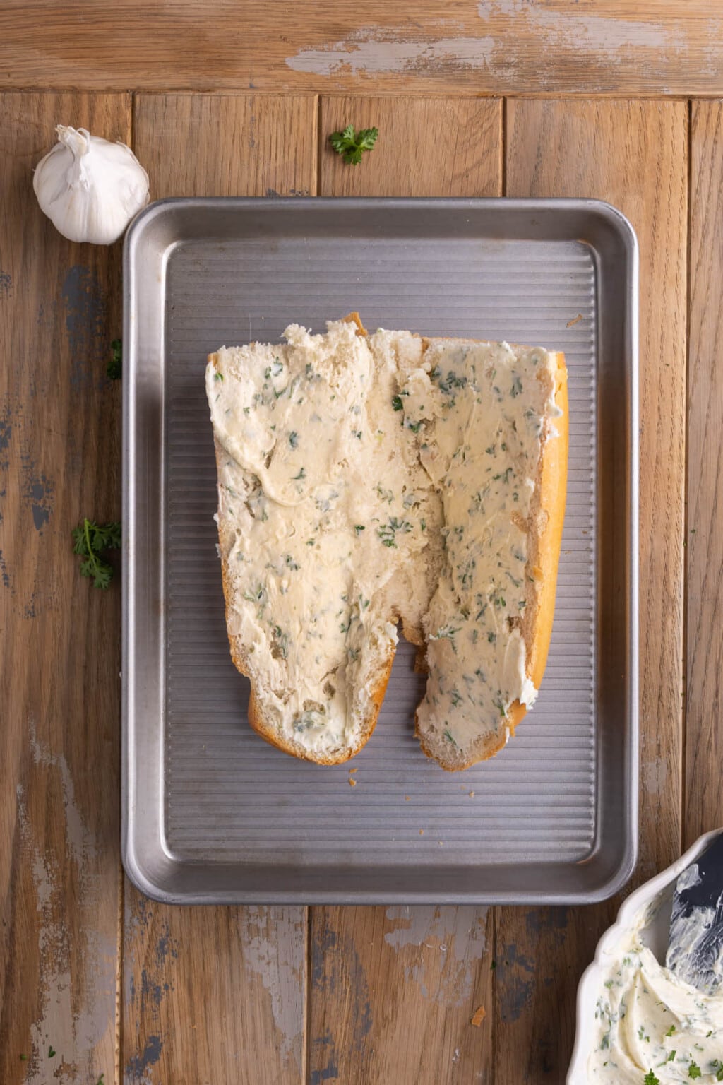 4-Ingredient Garlic Bread Spread — Marley's Menu