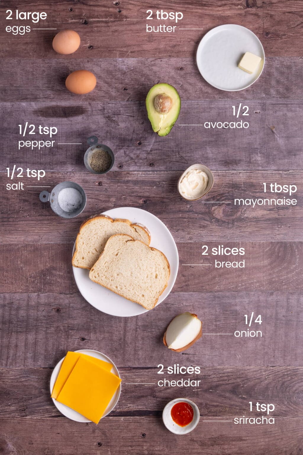 Epic Egg and Cheese Sandwich with Sriracha Mayo, Avocado & Onion ...