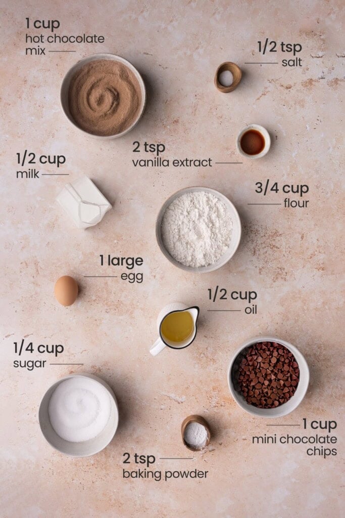 One-Bowl Hot Chocolate Muffins — Marley's Menu