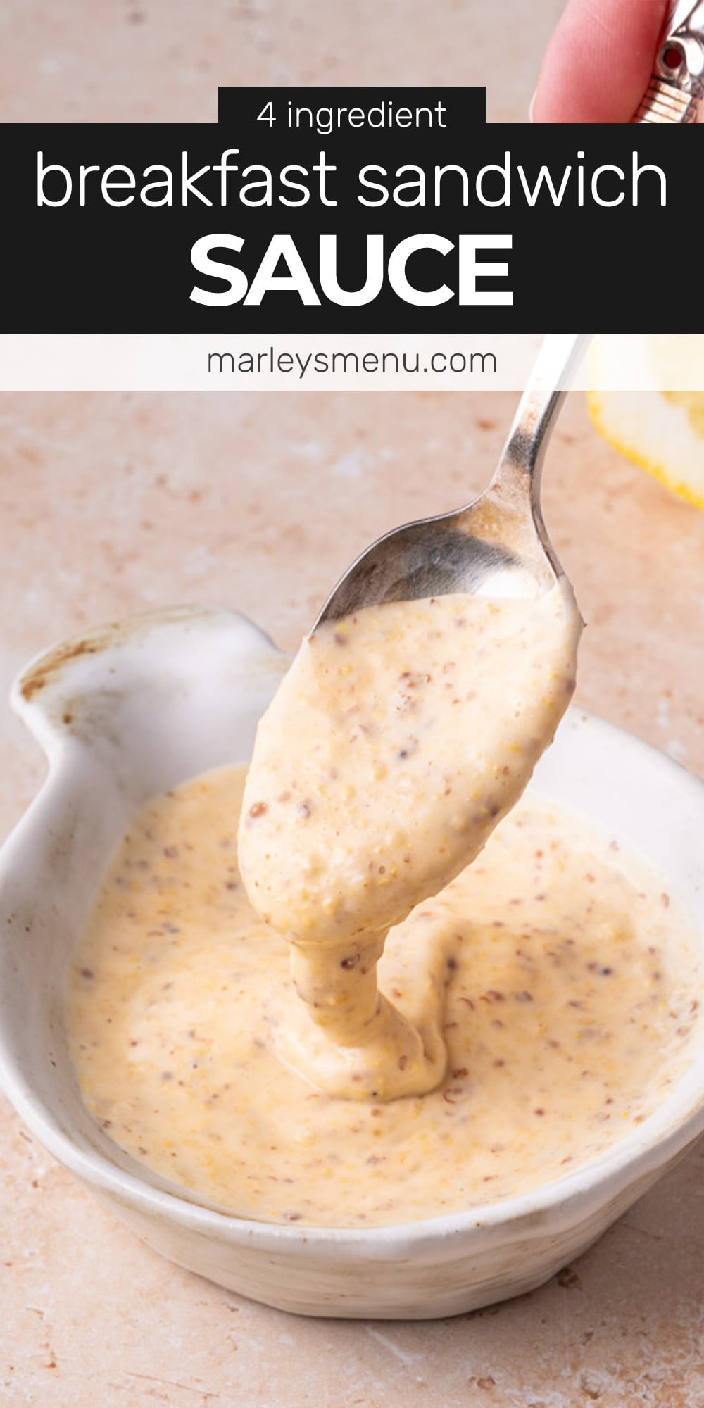 4-Ingredient Breakfast Sandwich Sauce — Marley's Menu