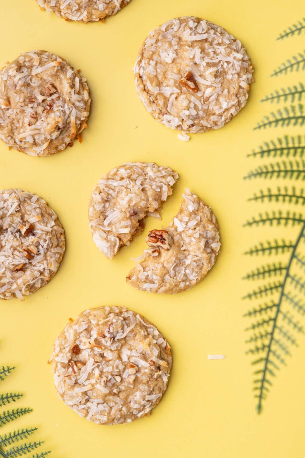 20-Minute Chewy Coconut Pecan Cookies — Marley's Menu