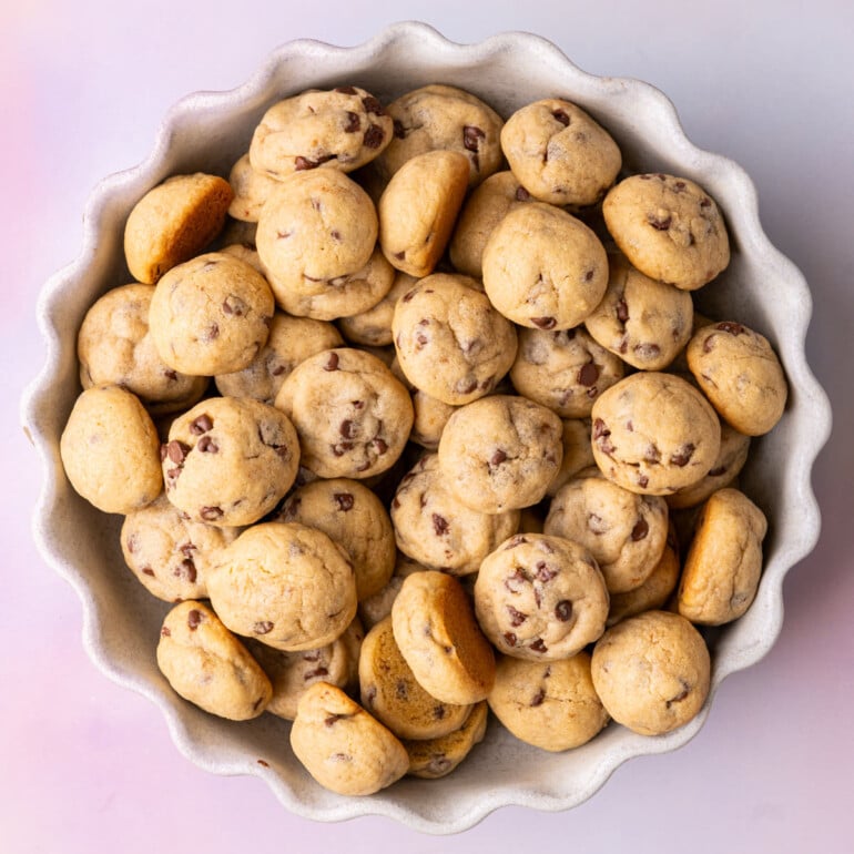 Soft Mini Chocolate Chip Cookies (30 Minutes!) — Marley's Menu