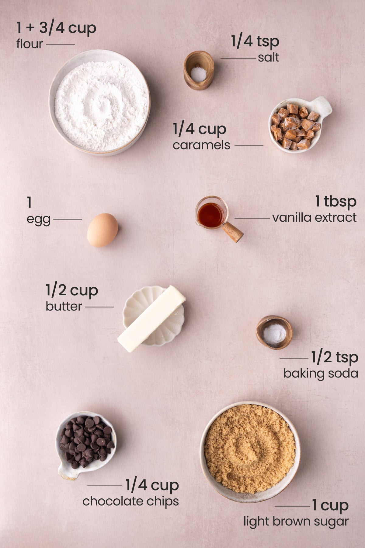 Easy Chewy Caramel Chocolate Chip Cookies — Marley's Menu