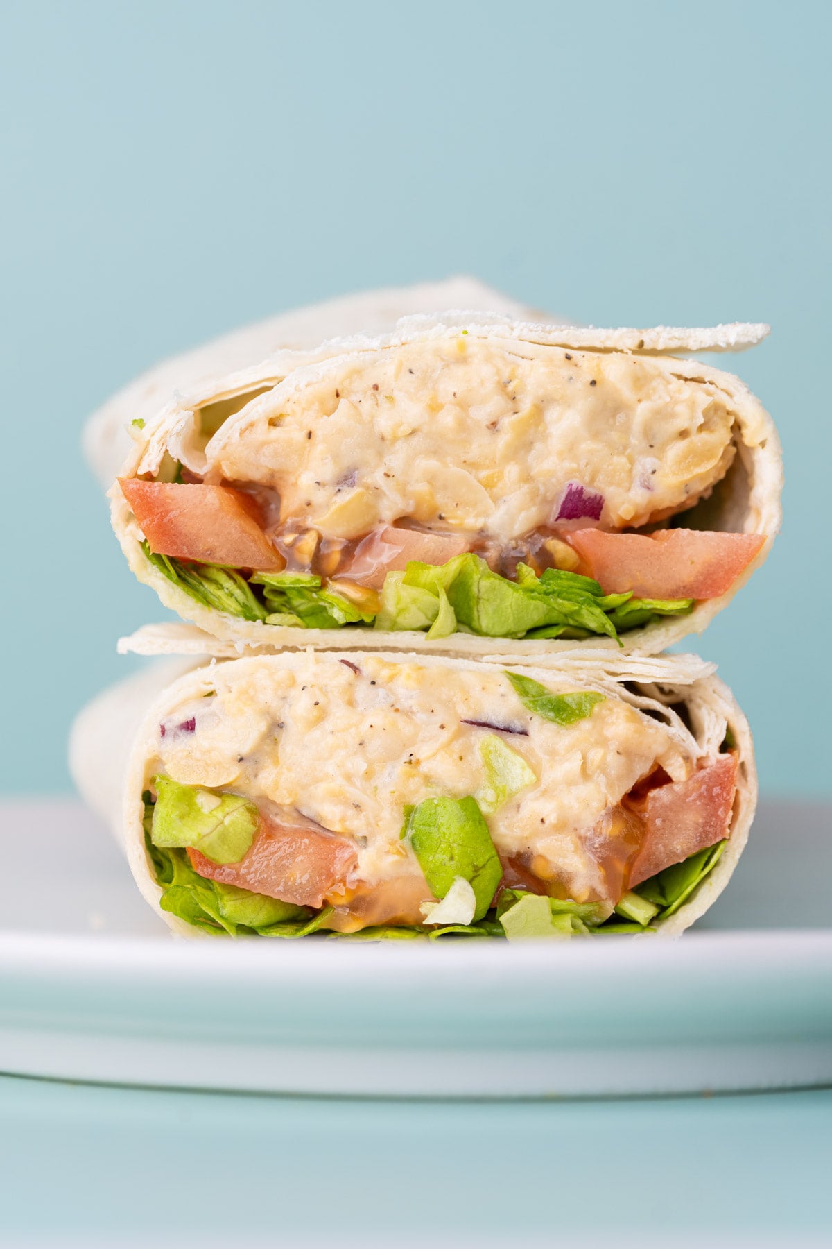 10-Minute Chickpea Salad Wrap — Marley's Menu
