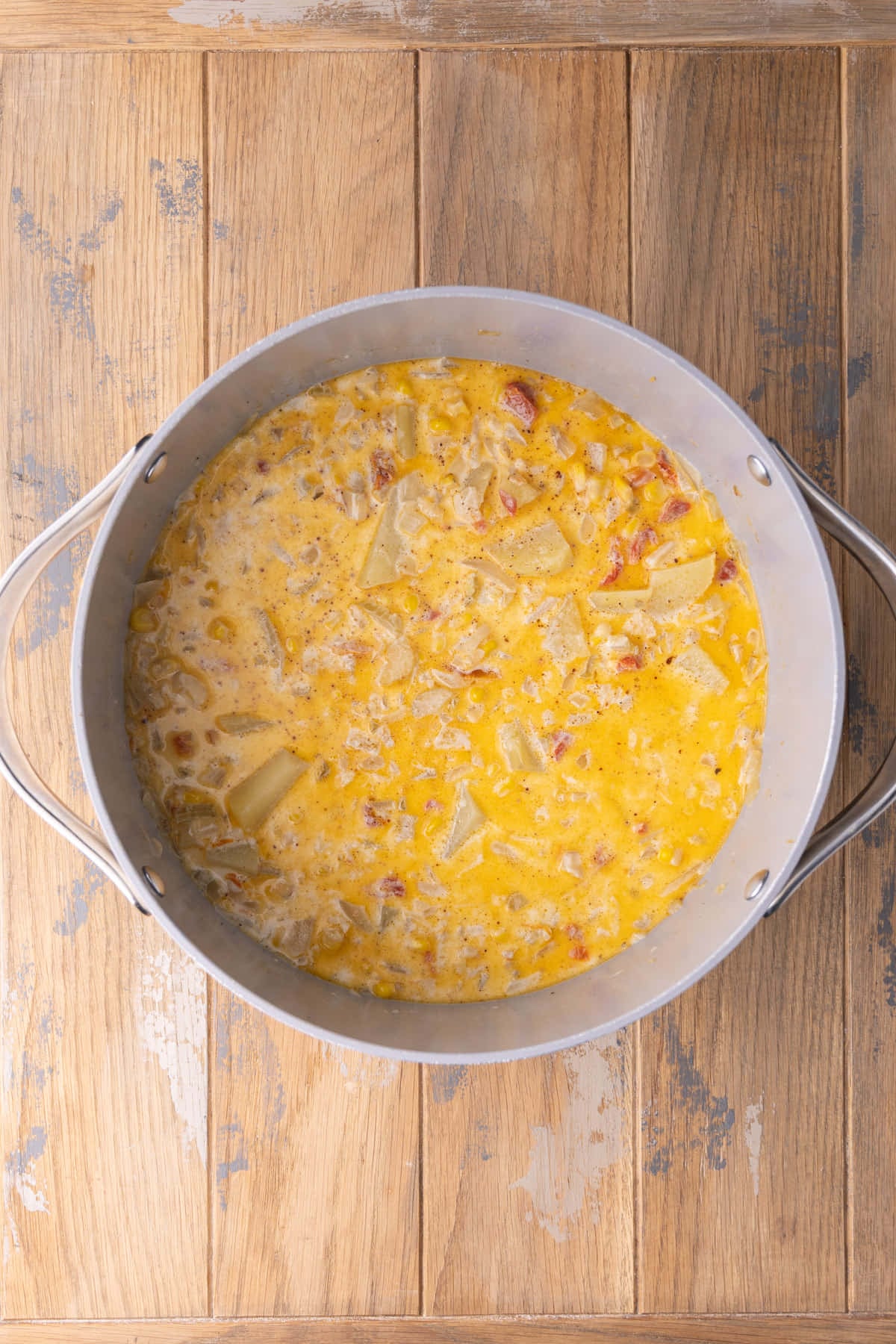 Simple Corn Chowder with Potatoes (Vegetarian!) — Marley's Menu