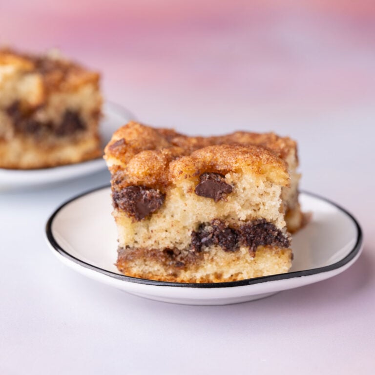 Moist Chocolate Chip Coffee Cake with Sour Cream — Marley's Menu